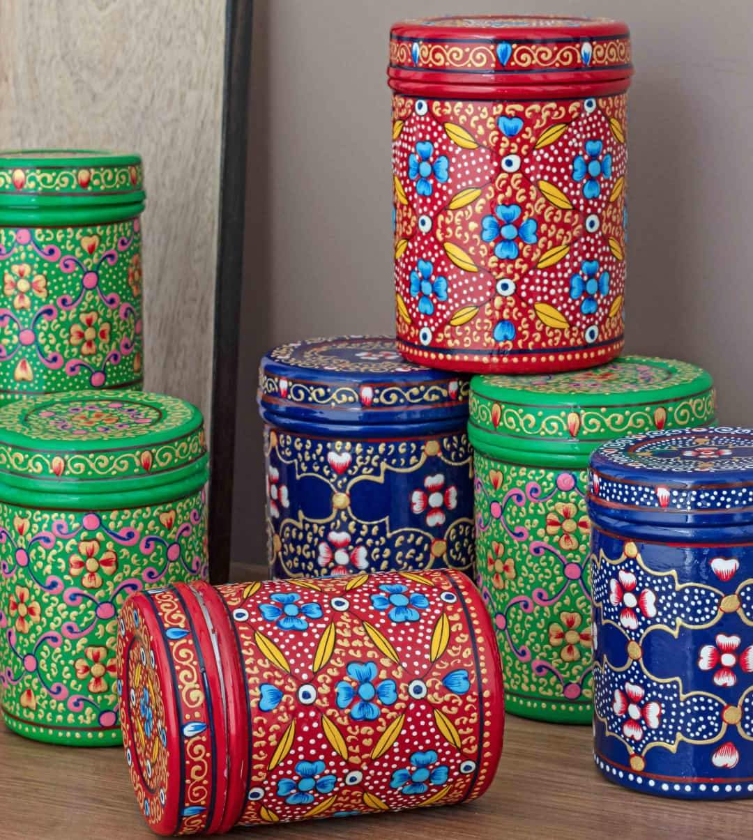 Decorative Kitchen Storage Tins With Lids - Mytri Design – Mytri Designs
