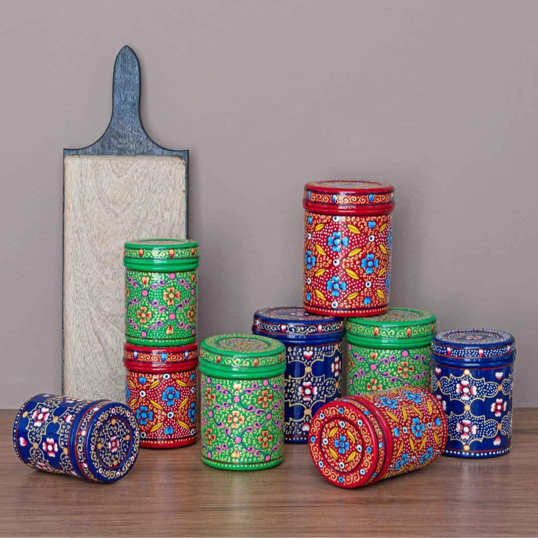 Decorative Kitchen Storage Tins With Lids - Mytri Design – Mytri Designs