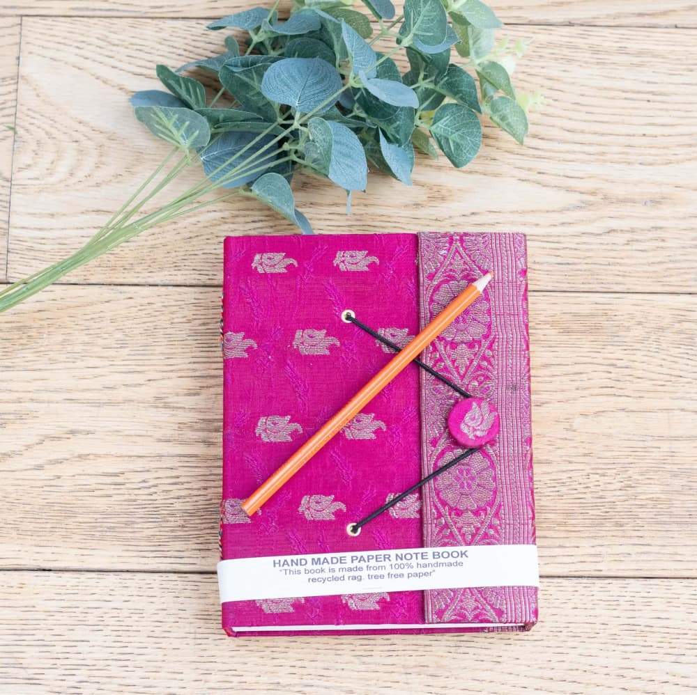 Handmade Paper & Sari Journal Notebook | Mytri Designs