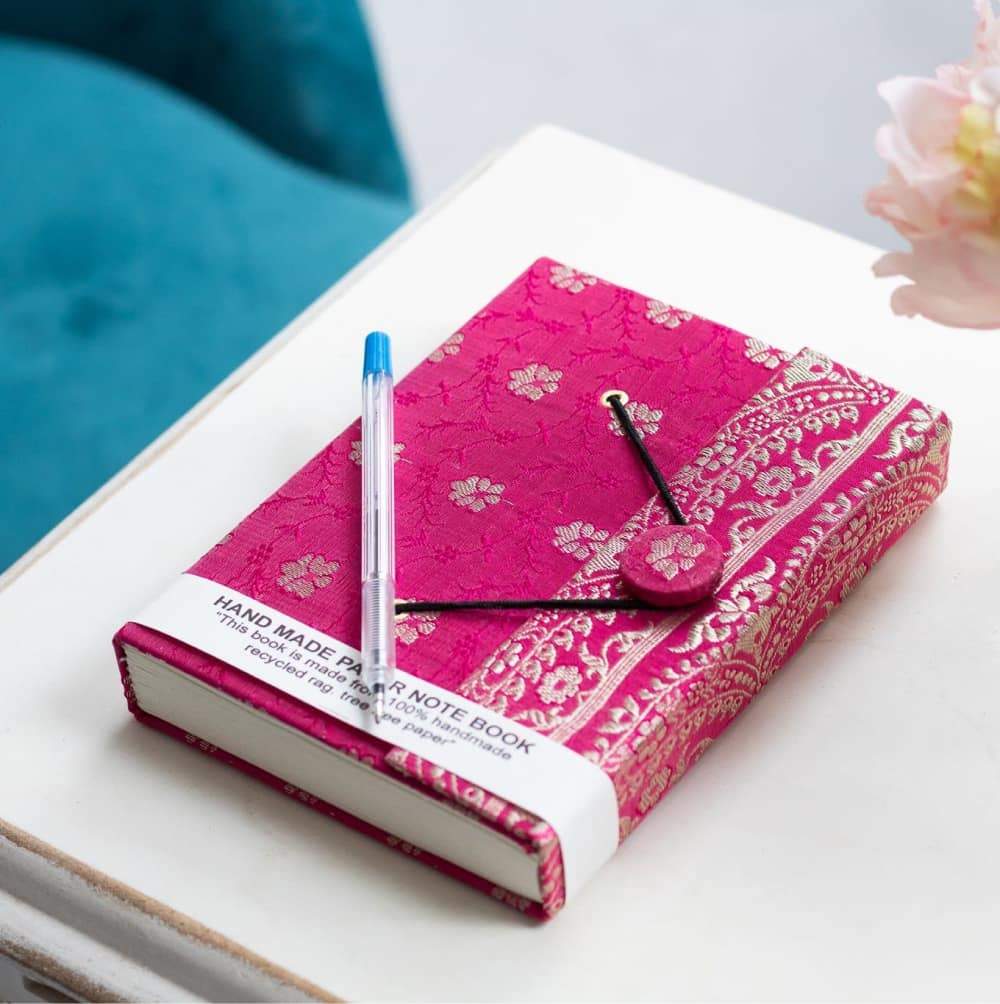 Handmade Paper & Sari Journal Notebook | Mytri Designs