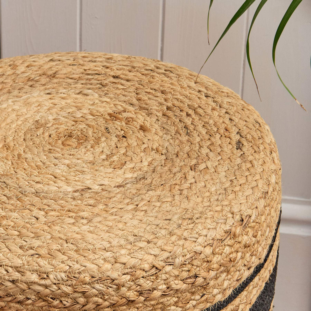 EcoBlend Jute Footstool – Mytri Designs